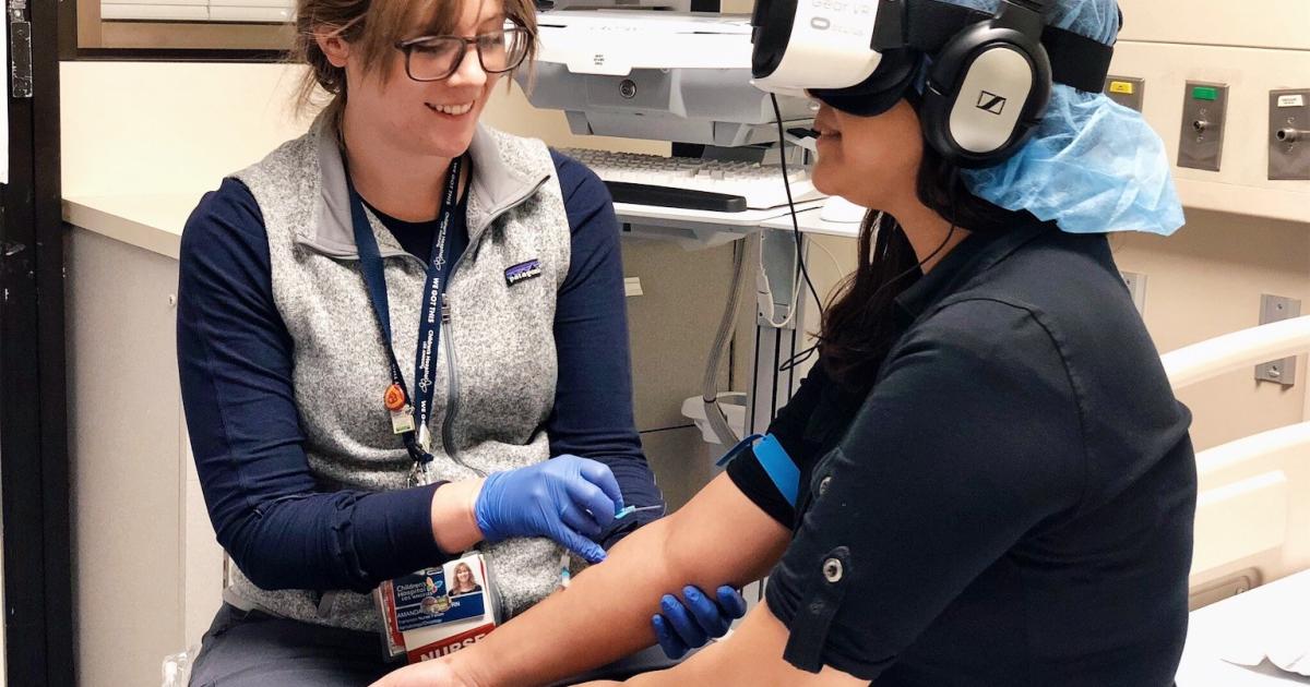 Virtual reality helps radiology department significantly reduce pain ...