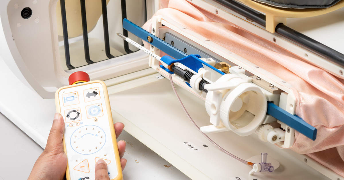 FDA clears new MRI-compatible robot for breast biopsies