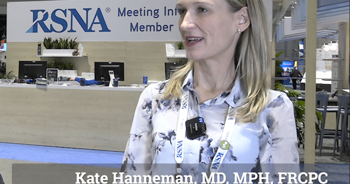 RSNA 2024 Program Chair Kate Hanneman highlights key trends in radiology