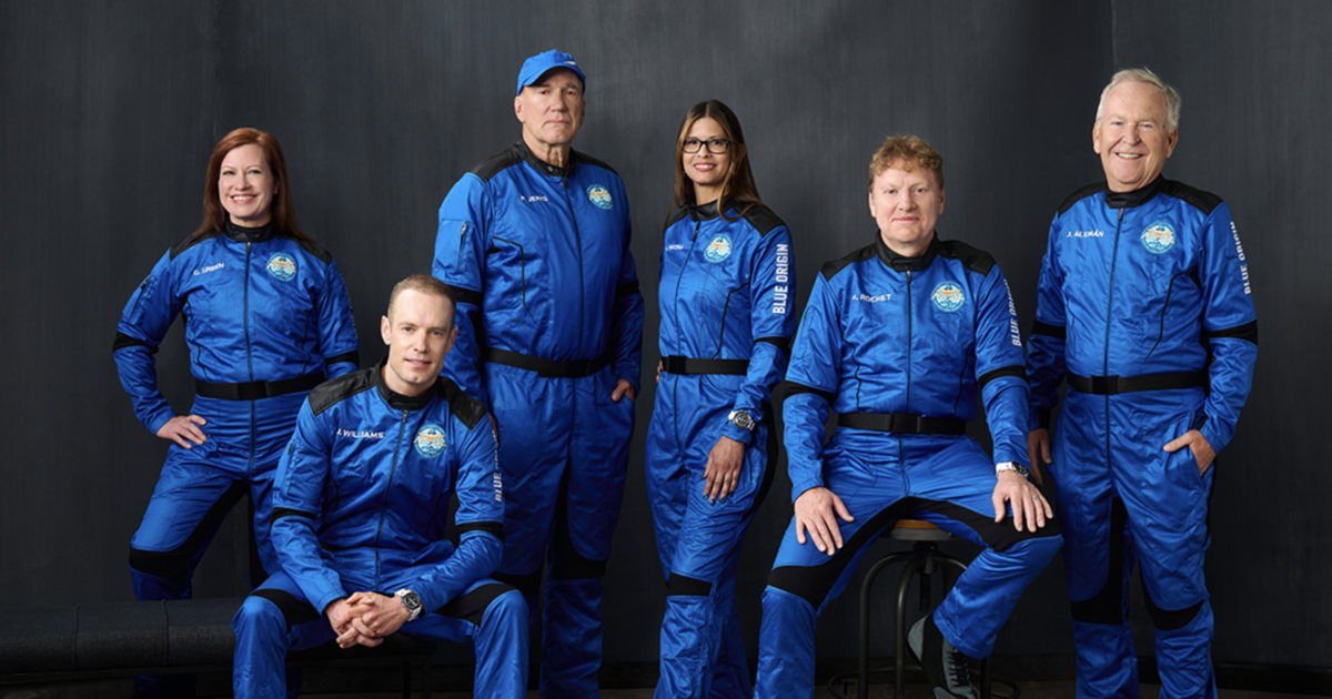 Radiologist among the crew of Blue Origin's latest spaceflight