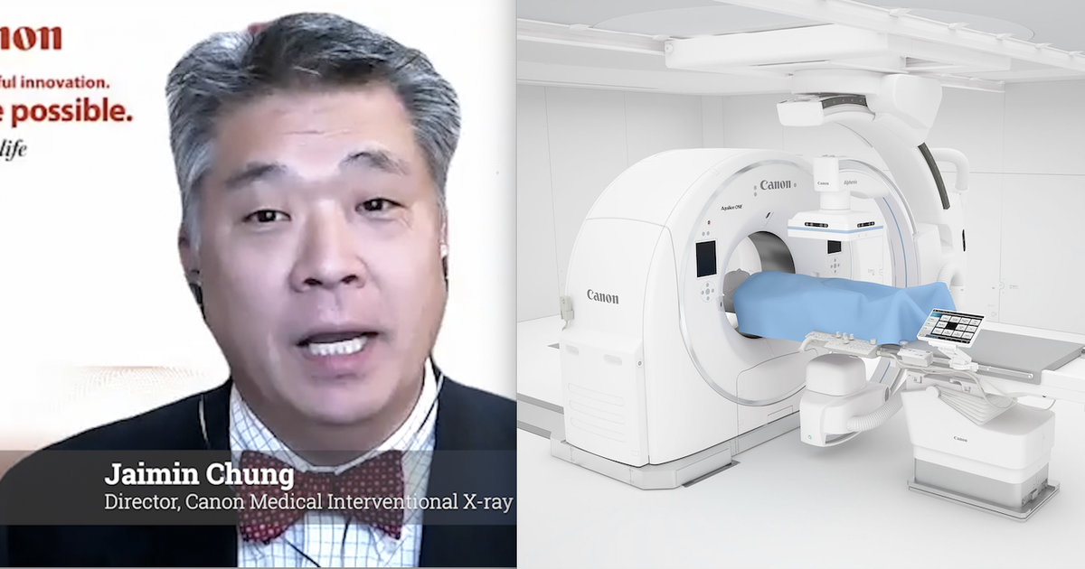 Canon introduces new combined CT-angiography interventional system