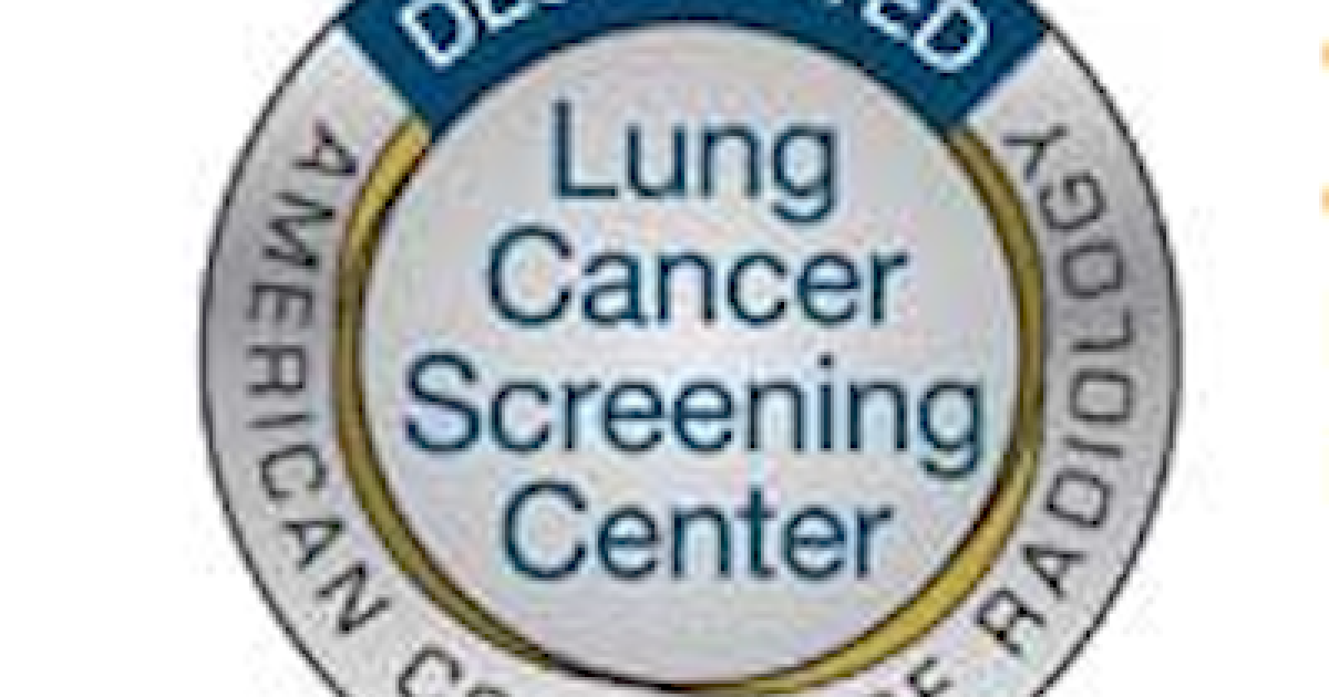 ACR rolls out lung-cancer screening designation